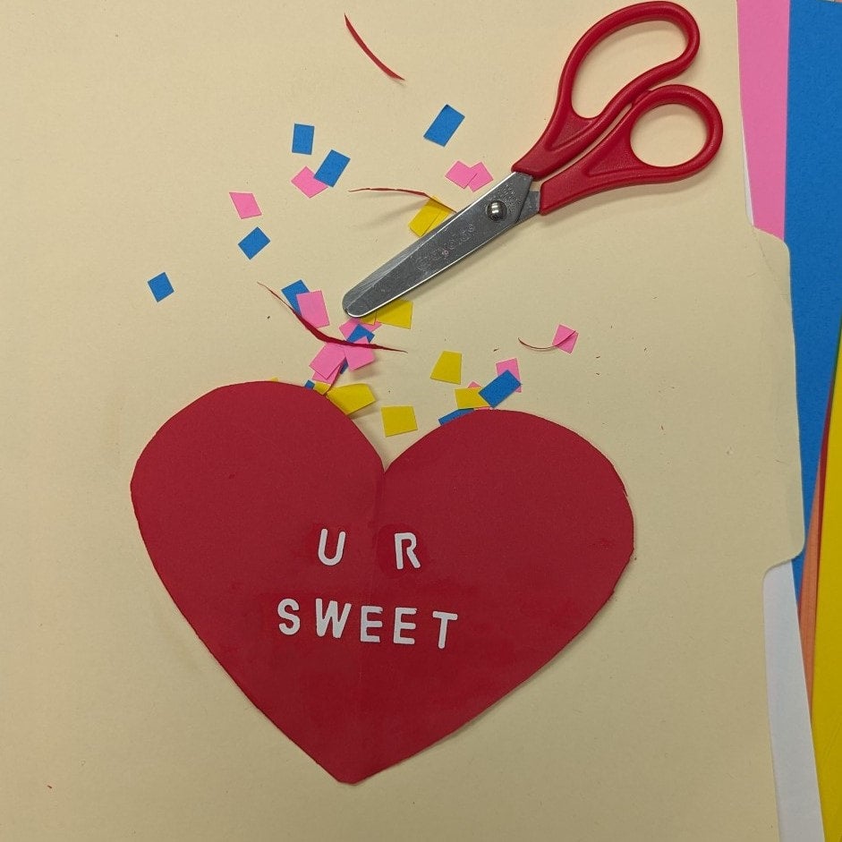 Preschool Valentine Surprise Activity | Dabble Creative Reuse